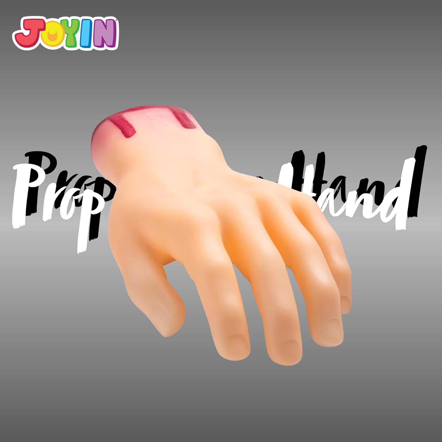 JOYIN Halloween Prop Stage Hand Blood Fake Hand for Photo Booth, Trick ...