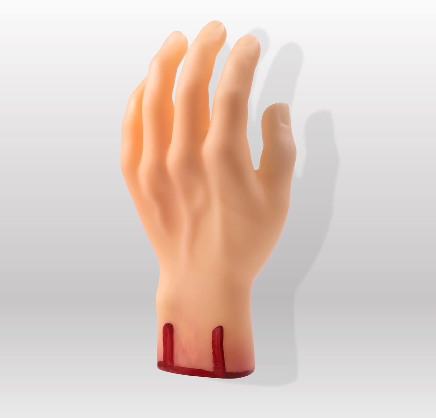 JOYIN Halloween Prop Stage Hand Blood Fake Hand for Photo Booth, Trick ...