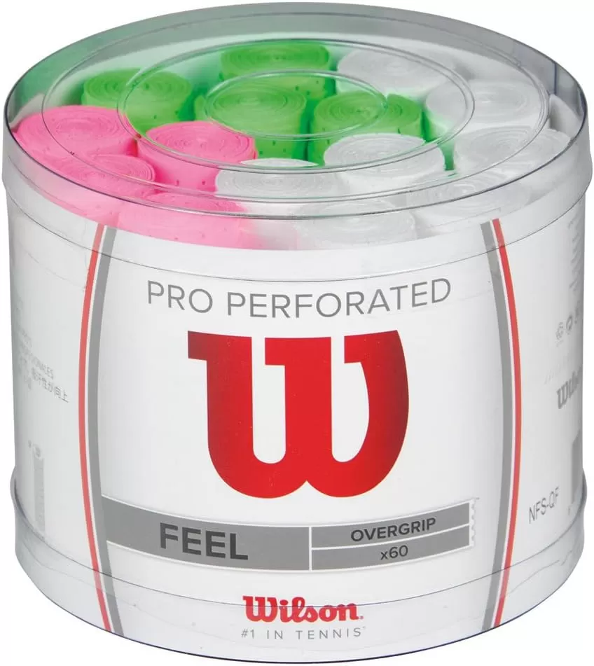 WILSON Sporting Goods Pro Overgrip Sensation 100 Pack Tennis Grip ...