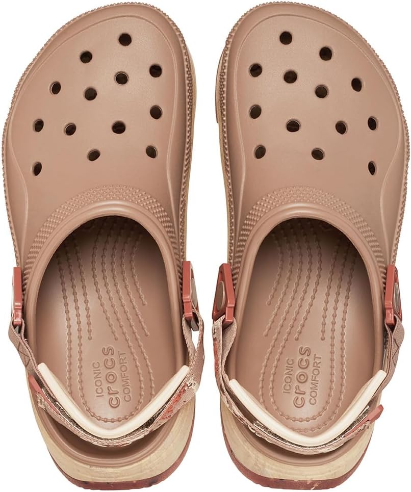 Crocs Unisex-Adult Classic Hiker Escape Clogs(Latte) - Zappos Deals