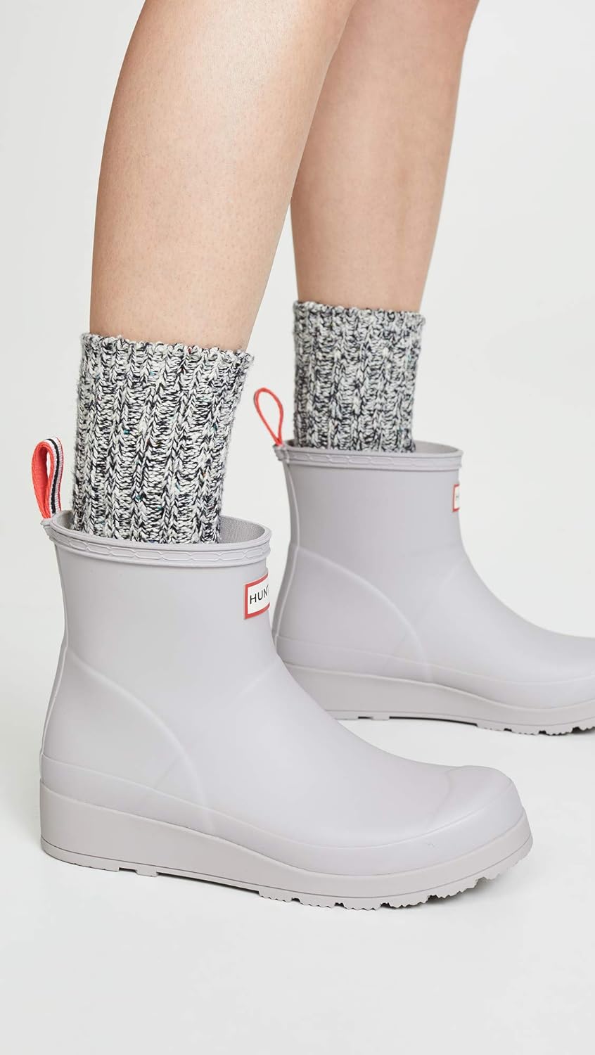 Hunter Women’s Original Play Short Boots(Zinc Grey) - Zappos Deals