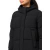 Nautica womens Long Stretch Puffer Jacket – Heavyweight Winter Coat ...