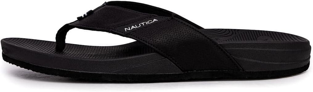 Nautica Men’s Flip Flop Shower Sandals Slides – Comfortable Waterproof ...
