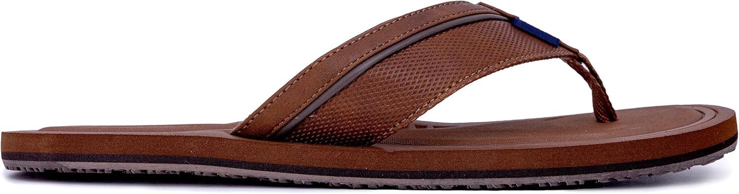 Nautica Men’s Flip Flop Shower Sandals Slides – Comfortable Waterproof ...