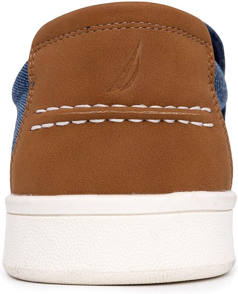 Nautica Men’s Slip-On Loafers Casual Moc Toe Sneakers Boat Shoes ...