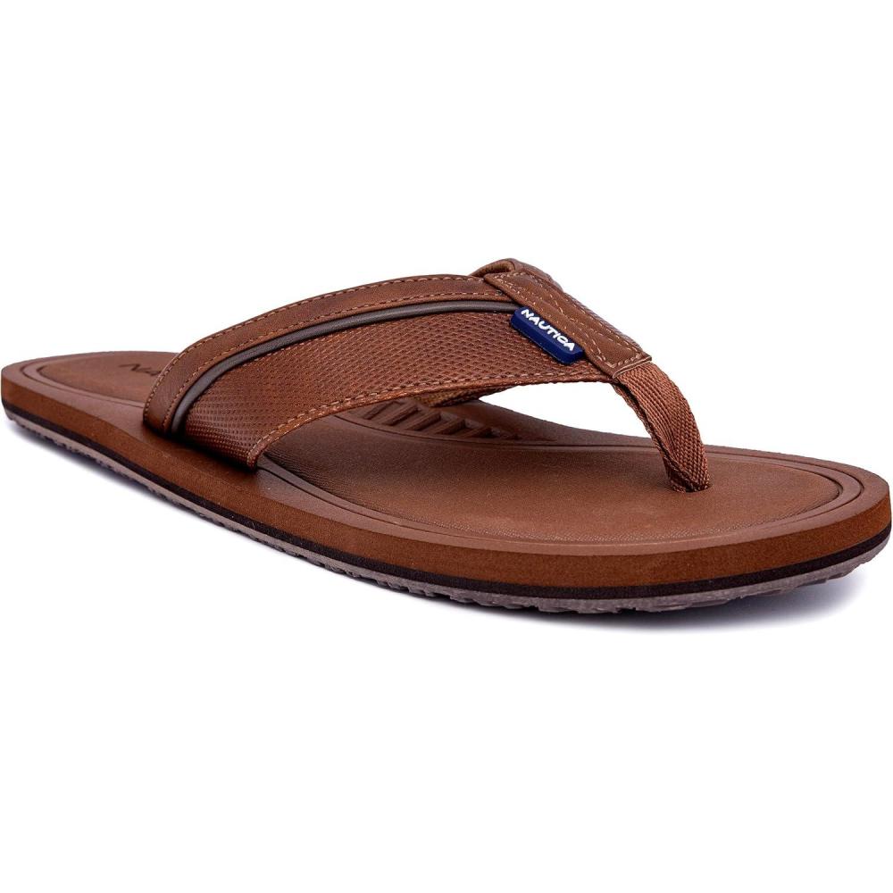 Nautica Men’s Flip Flop Shower Sandals Slides – Comfortable Waterproof ...